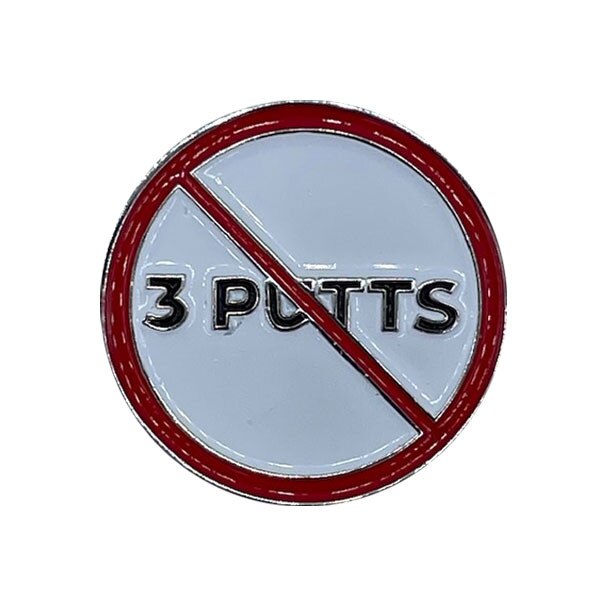 Evergolf Ball Marker - No 3 Putts