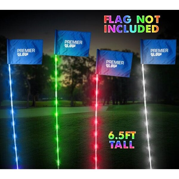Night Glow LED Flagstick 6.5' Flagstick