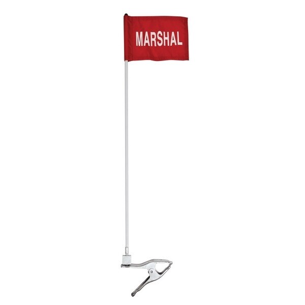 Cart Identification Flag w/Clamp - Marshal