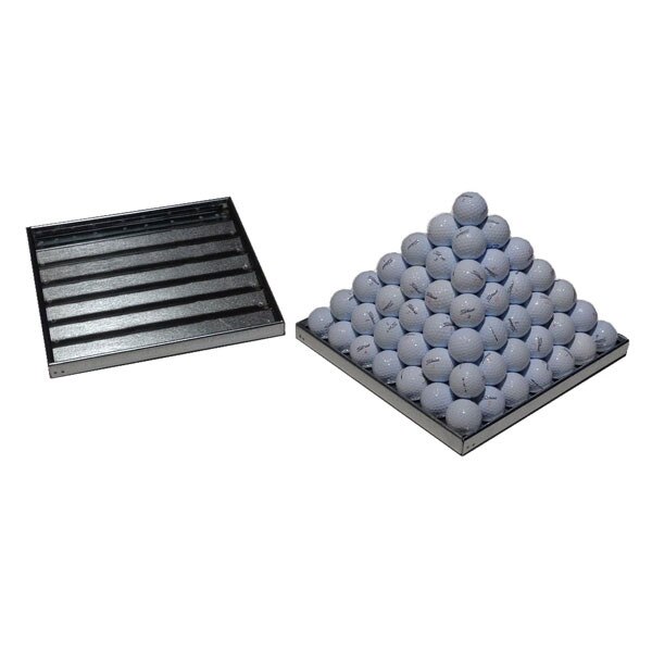 Pyramid Stacker Trays Metal - 140 Ball