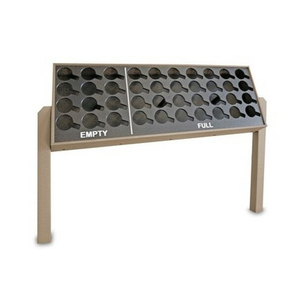 FULL EMPTY RACK W/ CUT OUTS