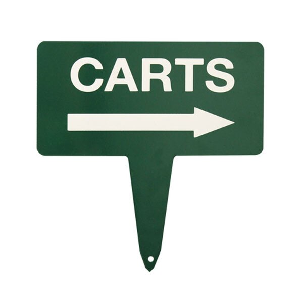 ALUMINUM DOUBLE SIDED FAIRWAY SIGN