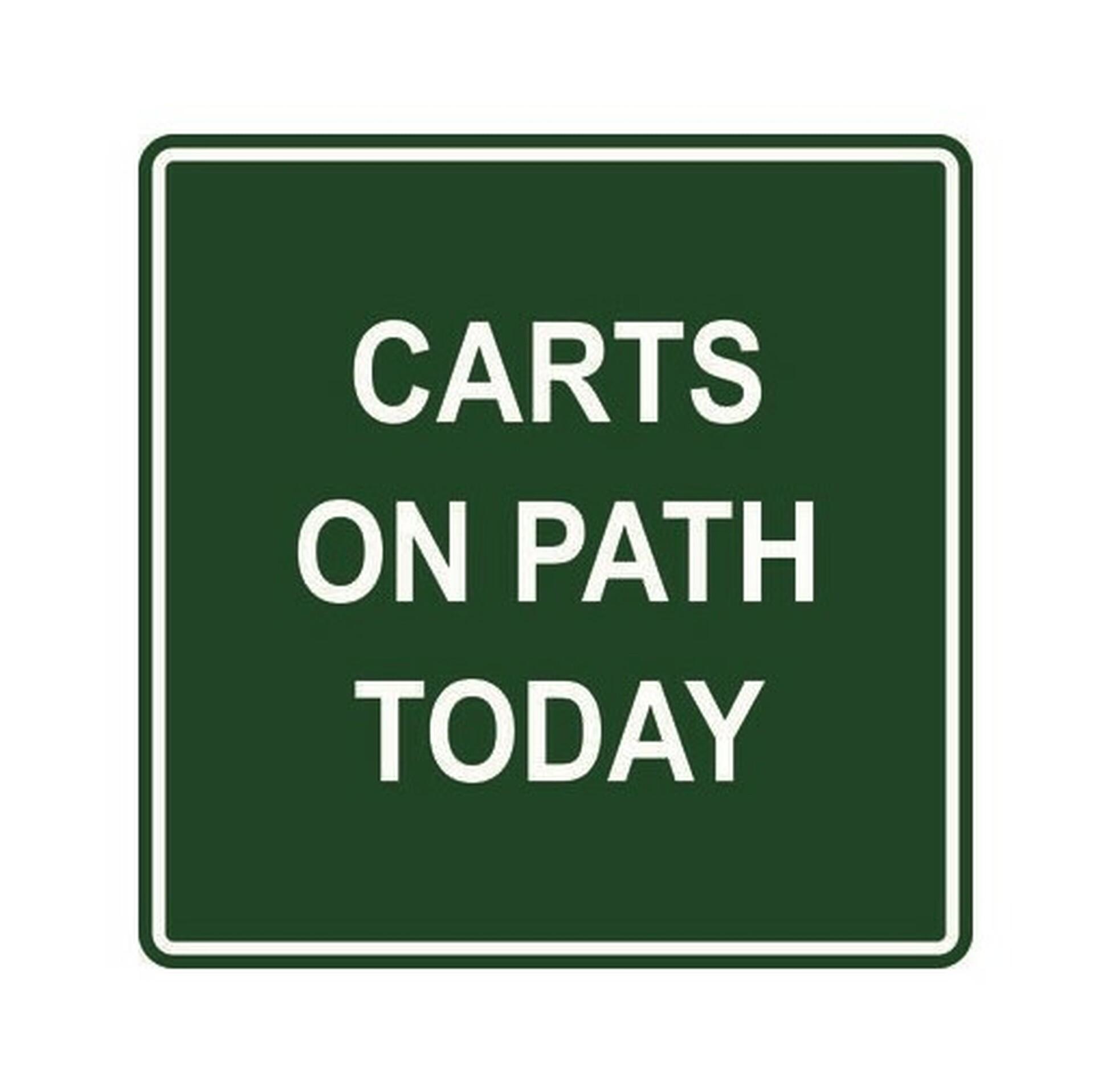 12X12 SIGN, NO FILL 1/4